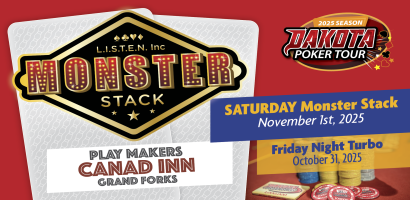 L.I.S.T.E.N. INC Monster Stack 10/31/2025 | Dakota Poker Tour